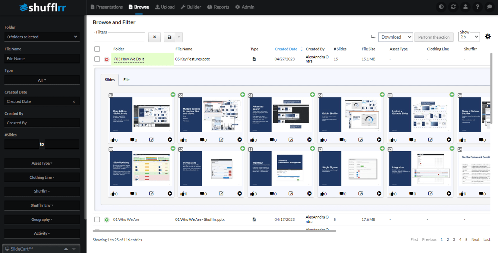 PowerPoint Presentation Management Software | Shufflrr
